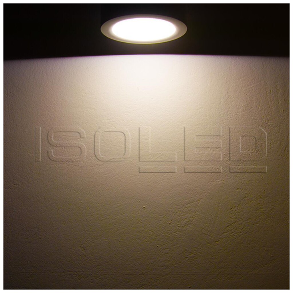 LED Aufbauleuchte LUNA 8W, weiß, indirektes Licht, warmweiß, dimmbar ...